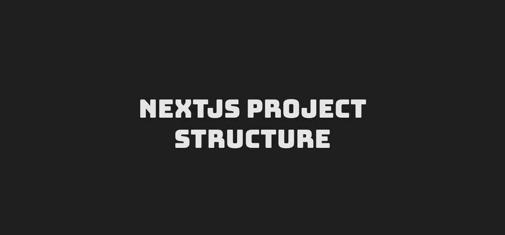 NextJs Project structure | Goosebumps Collective